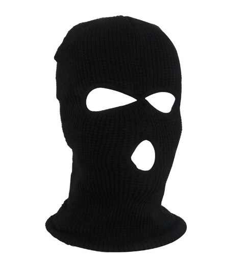 Full Face Cover Mask Three 3 Hole Knit Hat Winter ... – Grandado