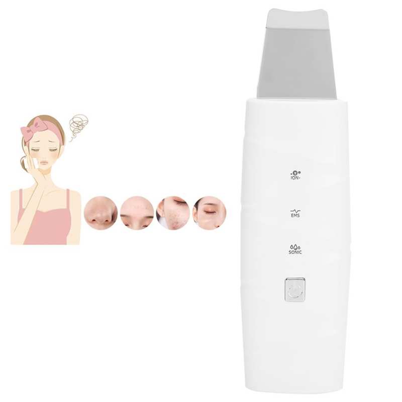 Ultrasonic Skin Scrubber Blackhead Acne Removal Fa... – Grandado