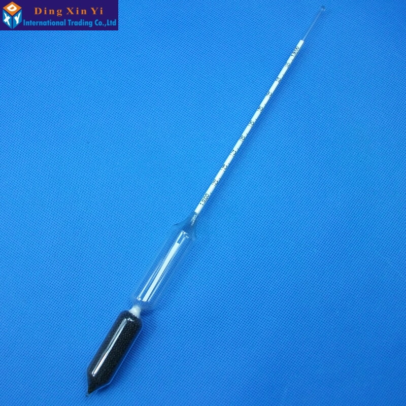 2PCS/lot 1.8-1.9/m3 glass hydrometers glass Densit... – Vicedeal