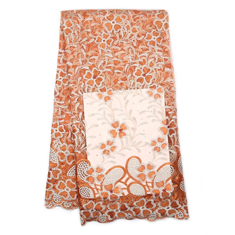 Nigerian lace African tulle lace woven lace French... – Grandado