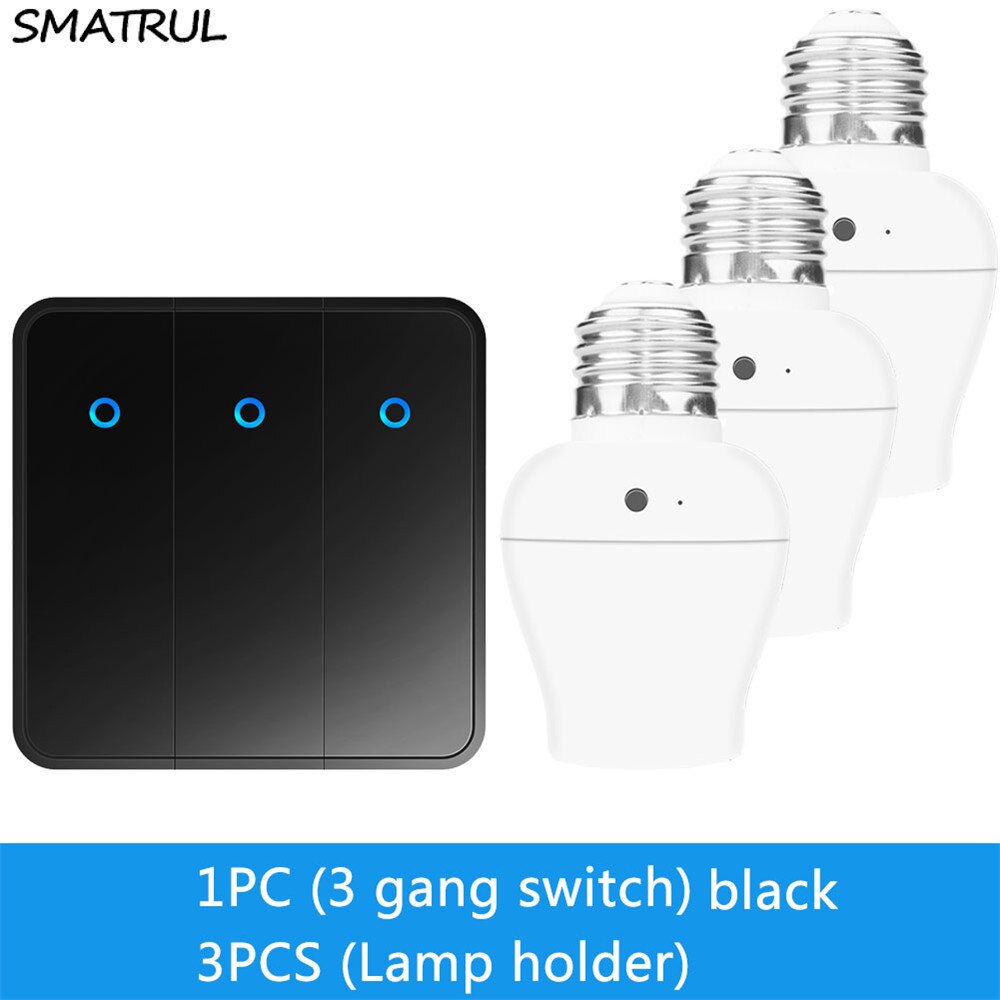 Smatrul 1/2/3 Gang Smart Push Draadloze Schakelaar... – Vicedeal