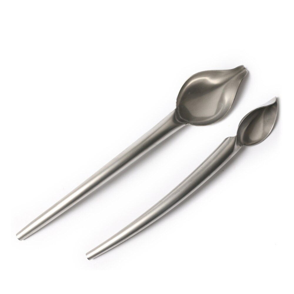 2 Pcs Stainless Steel Silk Flower Decor Spoon Mult... – Grandado