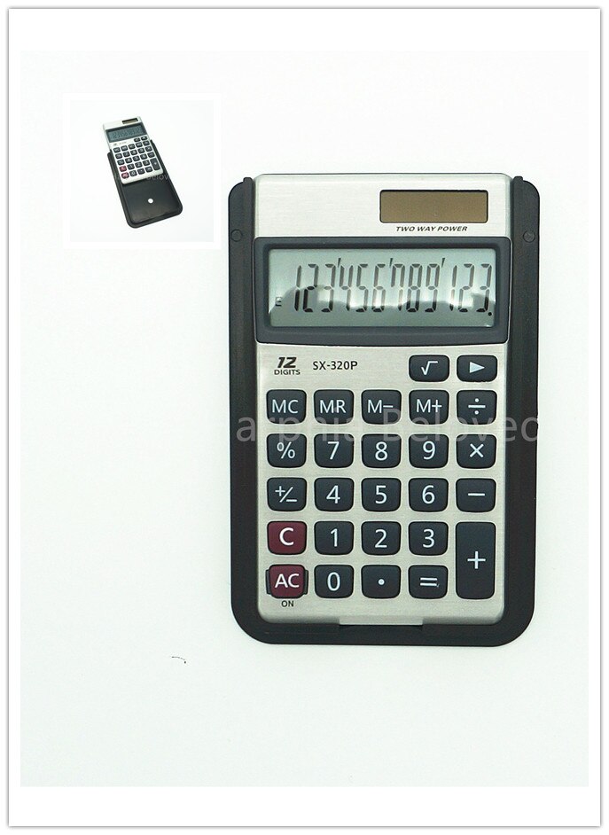 Mini Rekenmachine 8 Cijfers 12 Digit Avalaible A4 ... – Vicedeal