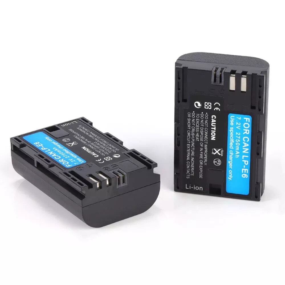 Original Canon camera battery 2750mAh LP-E6 For EO... – Grandado