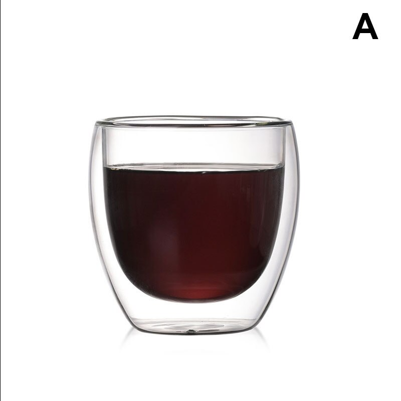 Double Layer Heat Resistant Glass Coffee Cup for H... – Vicedeal