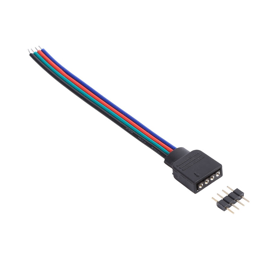 10pcs 20 pcs 4Pin LED Strip Connector Wire with ne... – Grandado
