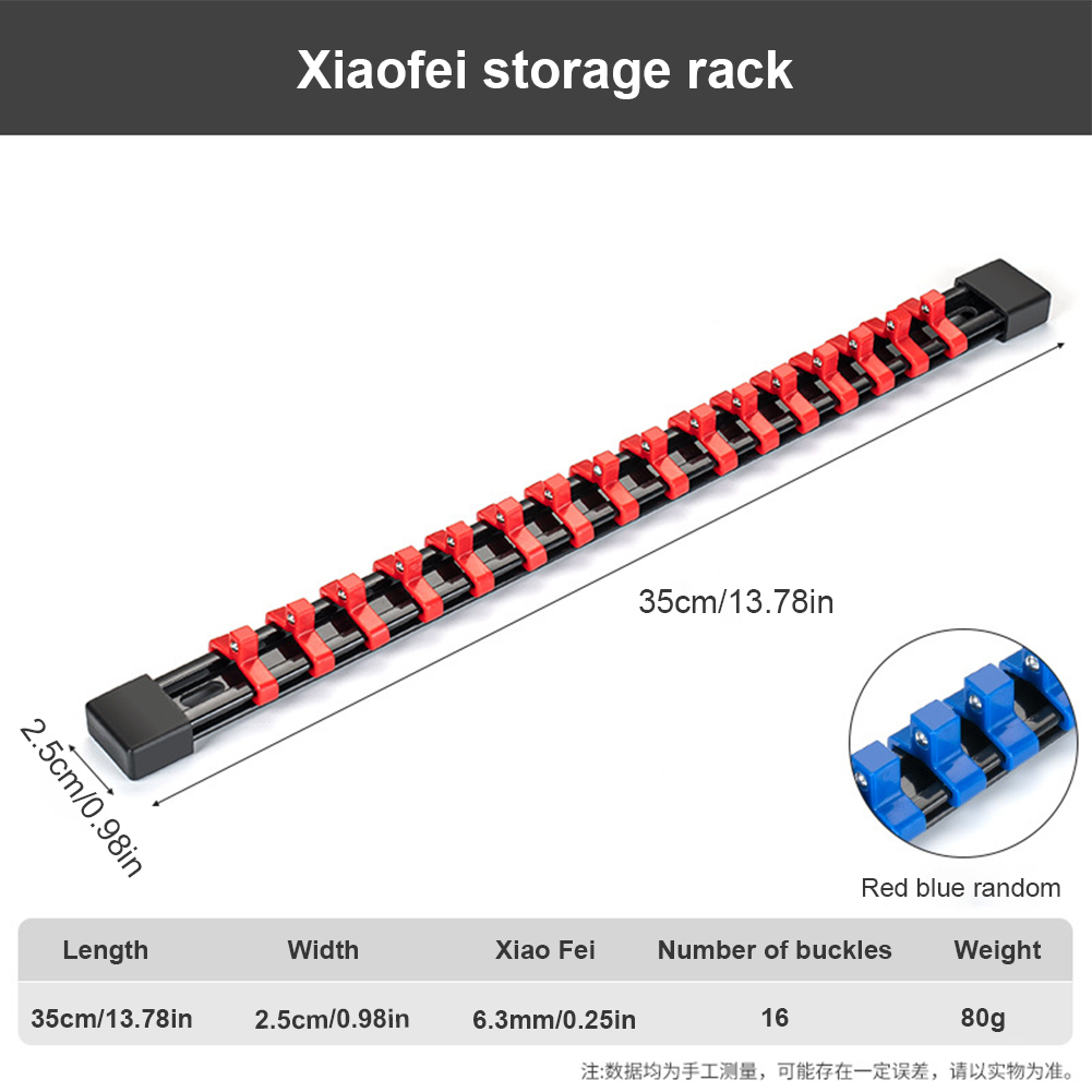 Socket Organizer Holder Tool Box 1/4 3/8 1/2 Socke... – Grandado