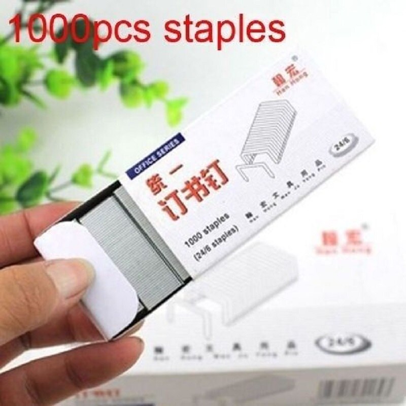 Lot 1000 PCS Standard silver Point Staples Office ... – Vicedeal