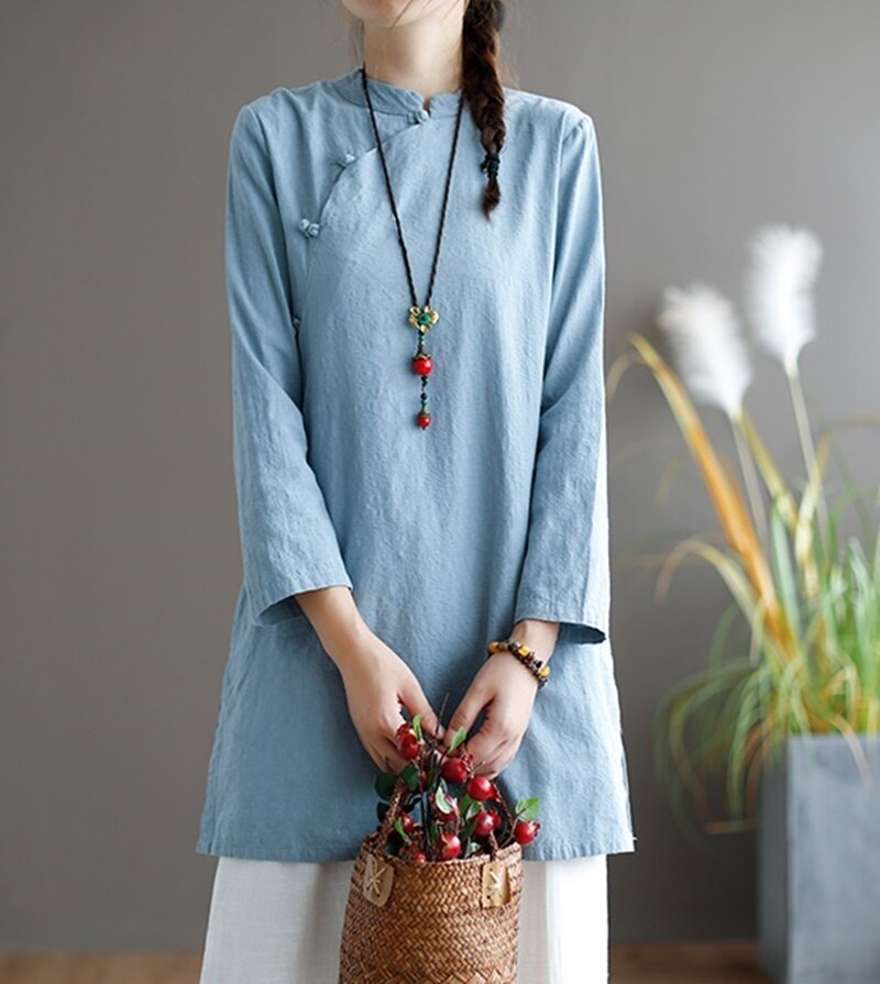 Traditional Chinese Clothing Women Cheongsam Top L... – Grandado