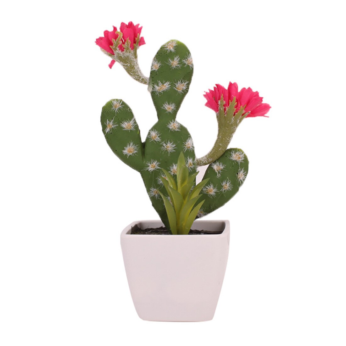 Plastic PU Artificial Cactus Succulents Prickly Pe... – Vicedeal