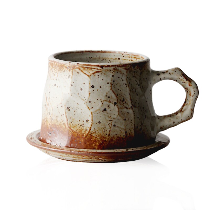 Nordic Rough Handmade Pottery Coffee Cup Set Japan... – Vicedeal