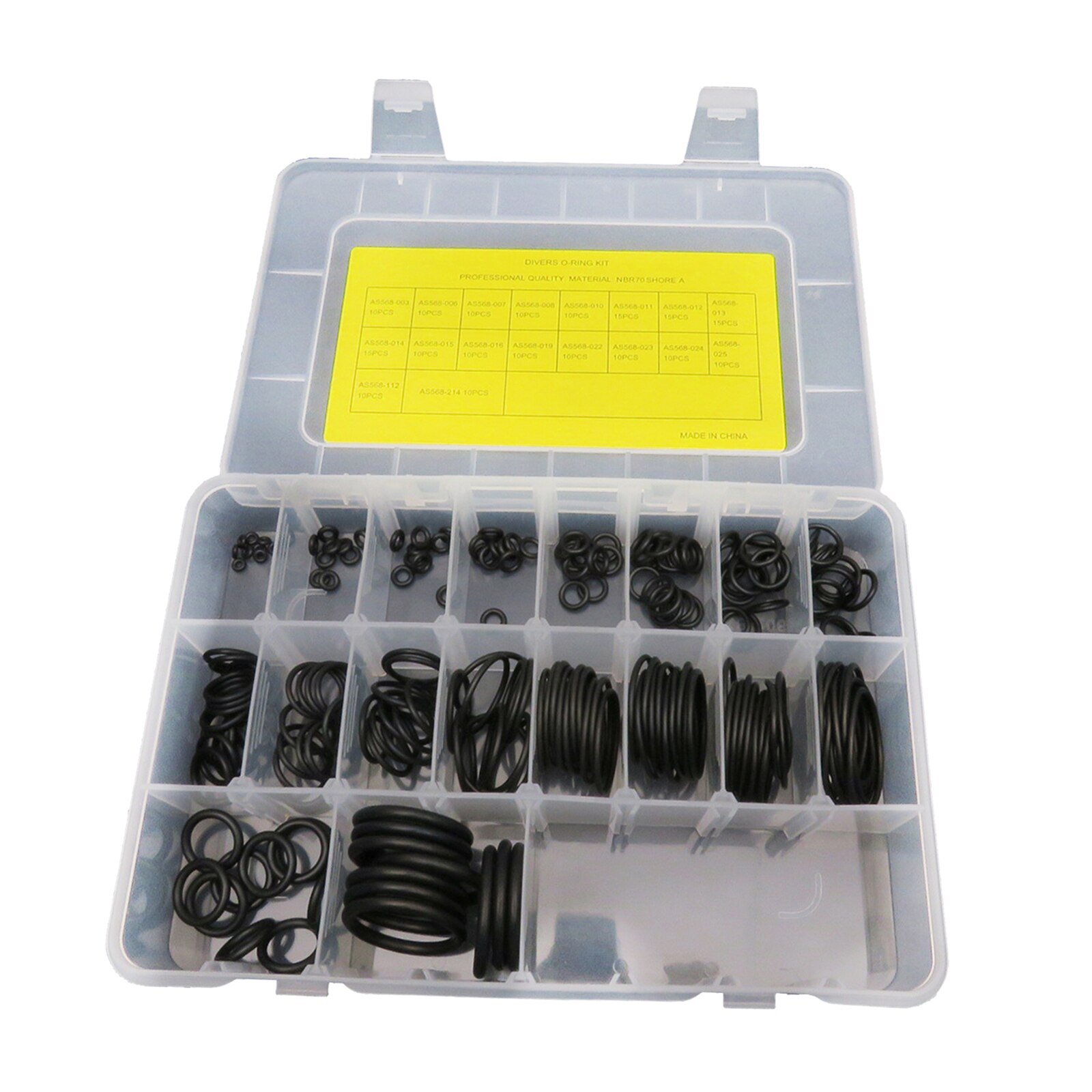 200Pcs Duiken O-Ring Kit 18 Maten Dive Gear Appara... – Grandado