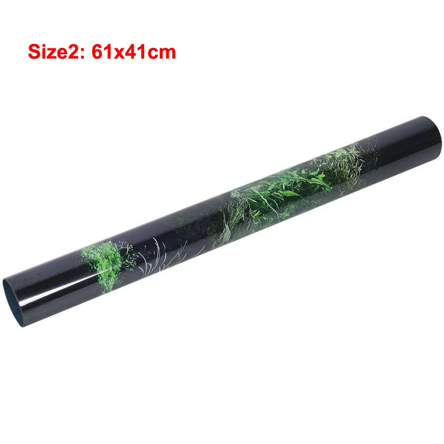 Fish Tank Aquarium Sticker PVC Reptile Box Rainfor... – Grandado