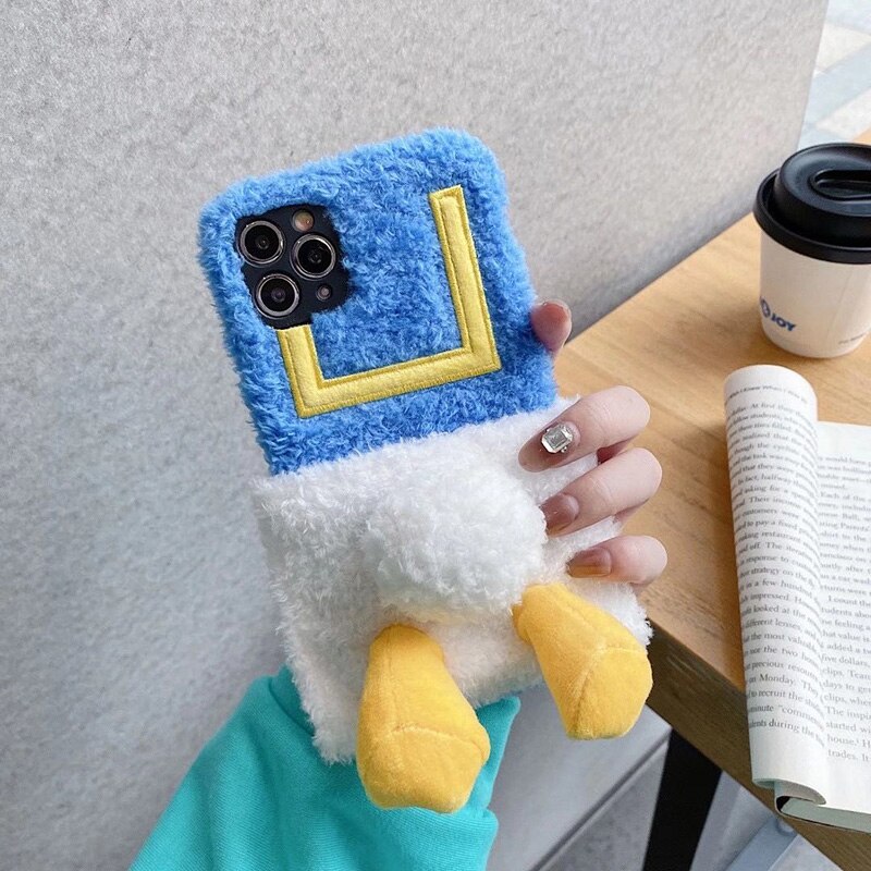 Winter Warm Donald Duck Phone Case for iPhone 11 1... – Grandado