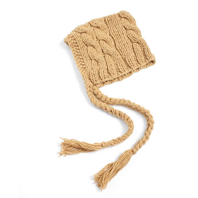 Baby Woolen Caps Hand-woven Twist Hat Newborn Boys... – Grandado