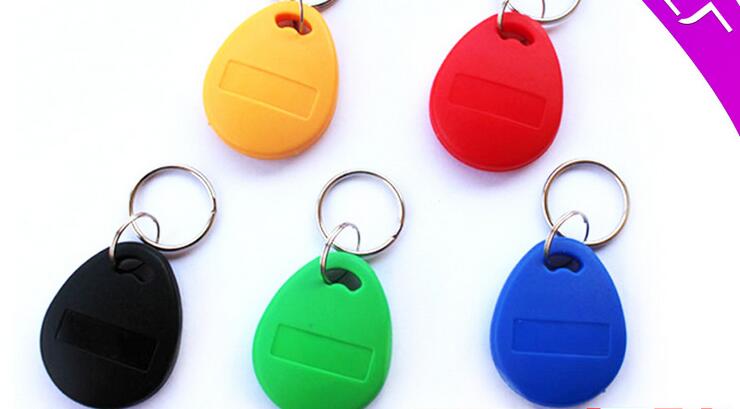 100 stücke 13,56 mhz F08 RFID IC Keychain Zugriff ... – Grandado
