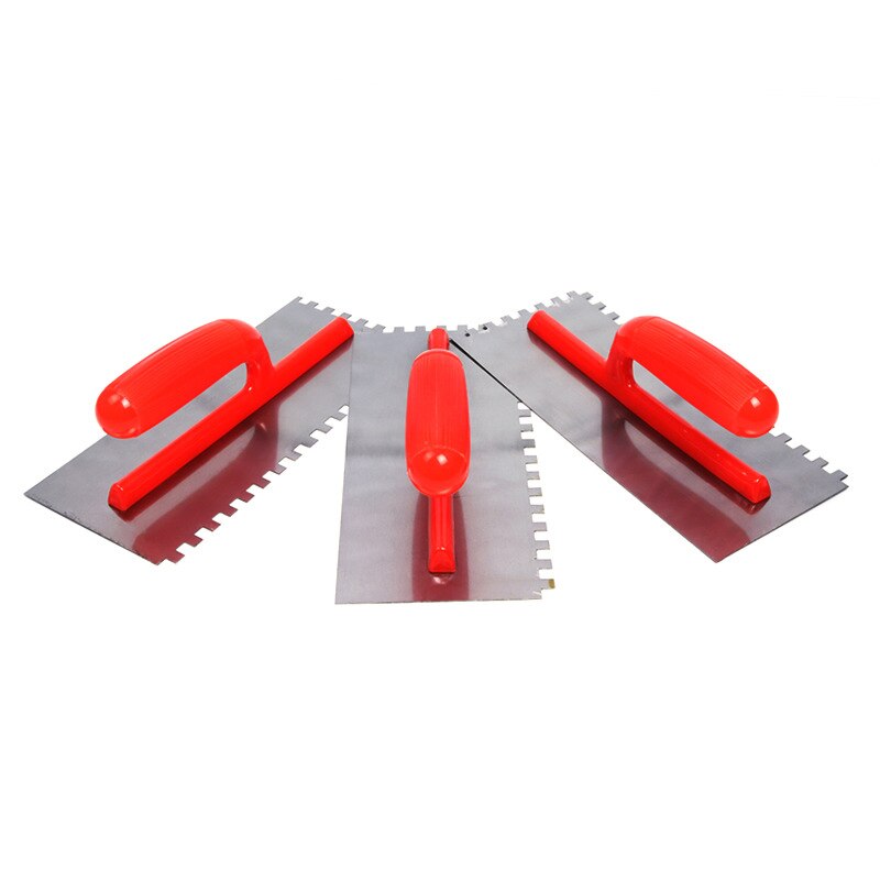 Stainless Cement Flaten Trowel with Notch Tiling N... – Grandado