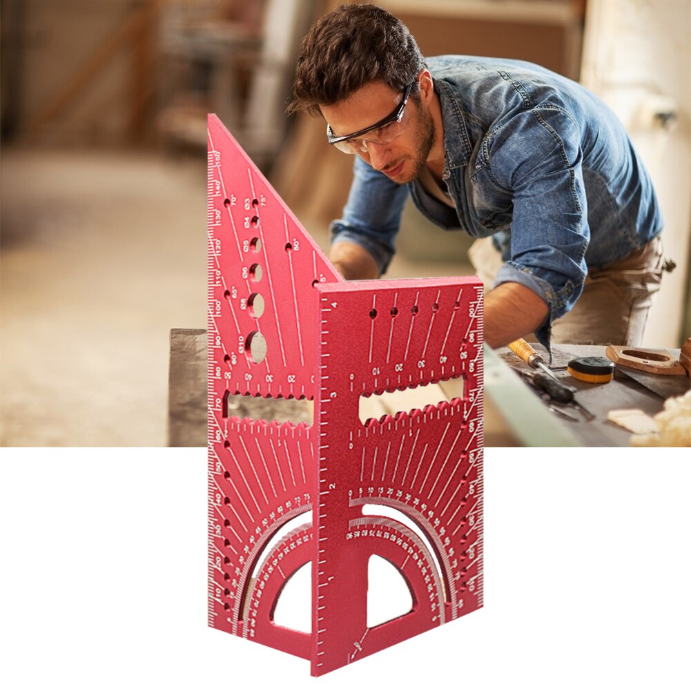 T-Type Ruler Layout Woodworking Wooden Square Alum... – Grandado