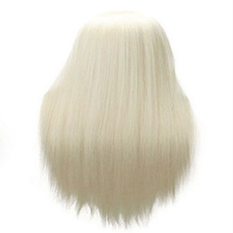 CAMMITEVER White Hair Mannequin Hairstyling Hairdr... – Grandado