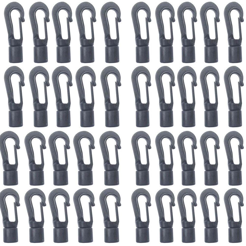 20PCS 1/4" shock cord hook terminal end tabbe... – Vicedeal