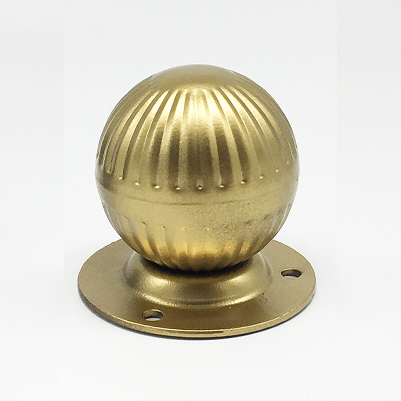 best Round Ball Vintage Iron Wooden Door Knob Pull... – Vicedeal
