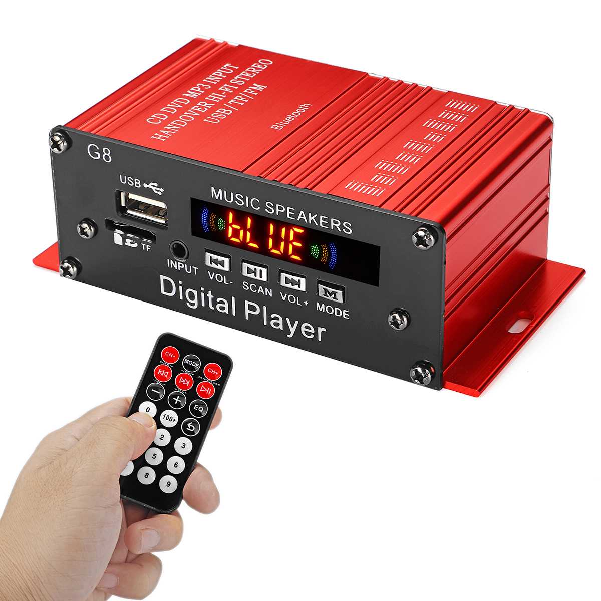 100W+100W 12V 2CH car audio amplifier HIFI audio p... – Grandado