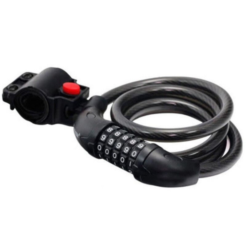 Bike Lock Bicycle 5 Digit Code Combination Bicycle... – Grandado