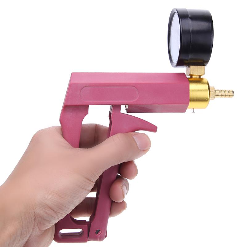 17Pcs Hand Held Vacuum Pressure Pump Brake Bleeder Tester Tool Kit With ...