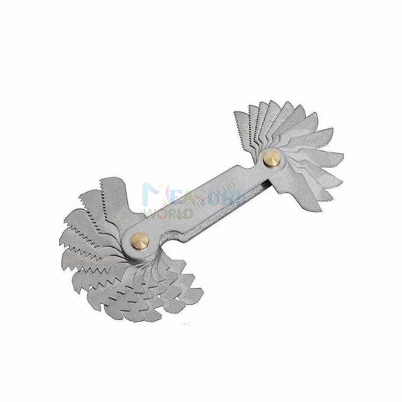 Practical 60 and 55 Degree Screw Thread Gage Gauge... – Vicedeal