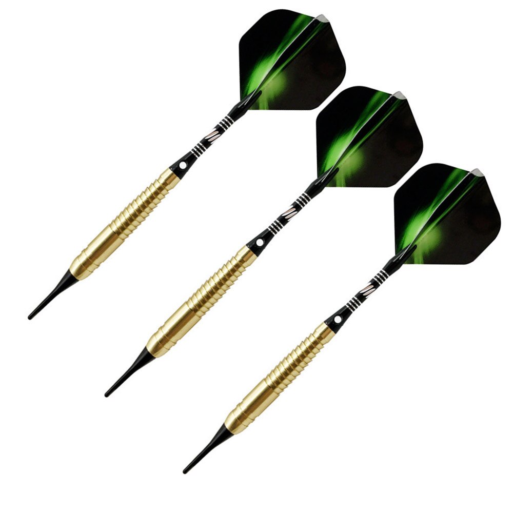 3Pcs 16g Safe Darts Set Soft Plastic Tip Brass Bar... – Grandado
