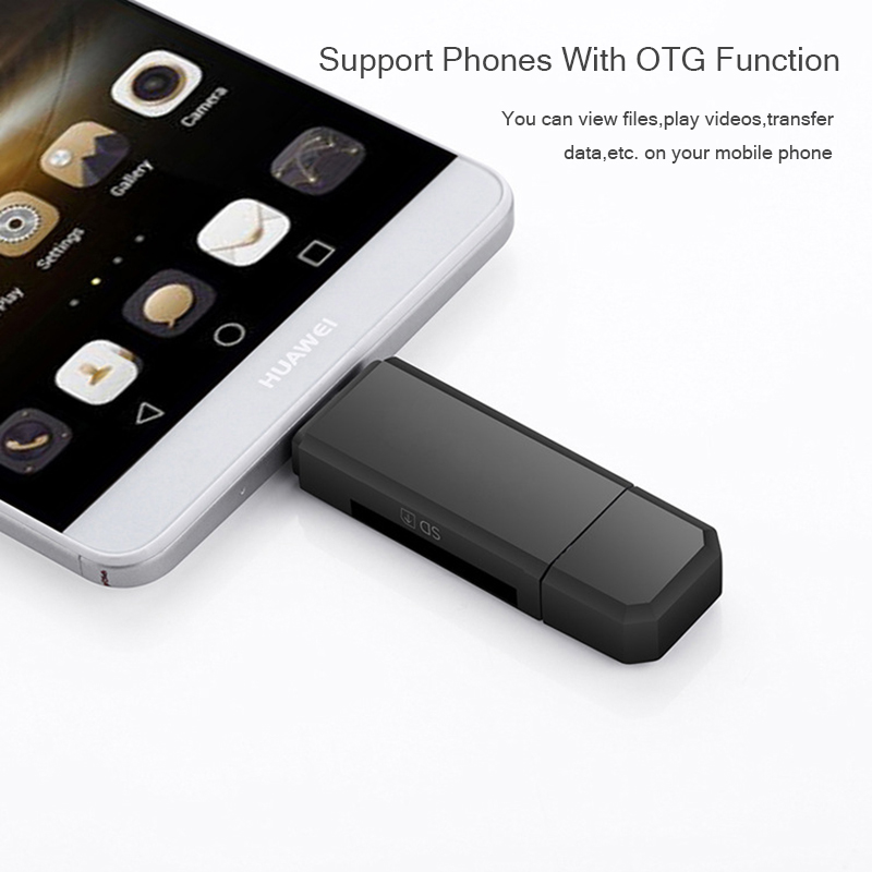 2 In 1 USB OTG Kaartlezer High-speed USB2.0 Univer... – Grandado