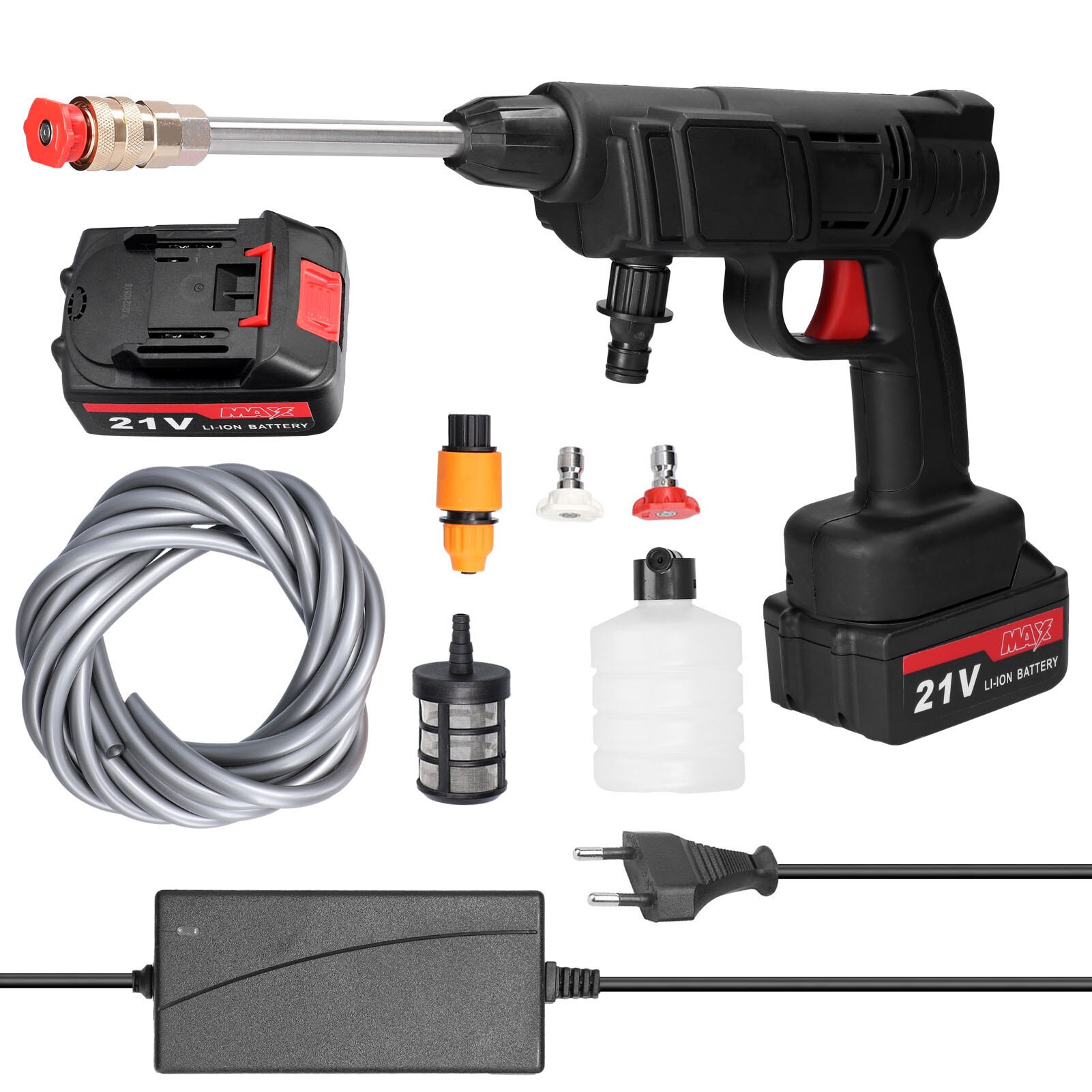 Household Cordless High Pressure cleaner Car Wash ... – Grandado