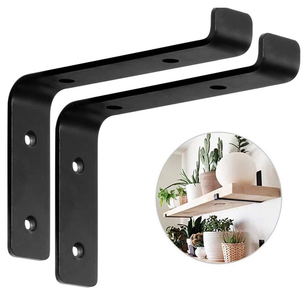 2Pcs/Lot Metal Wall Shelf Brackets With Screws Exp... – Vicedeal