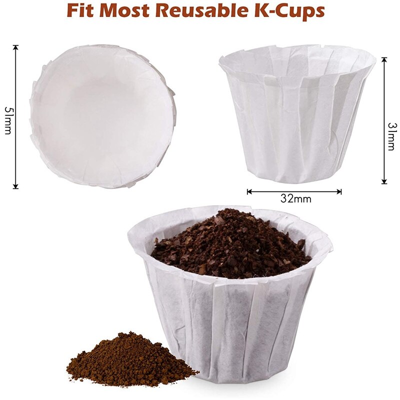 Disposable Paper Coffee Filters, Keurig K Cup Pape... – Grandado
