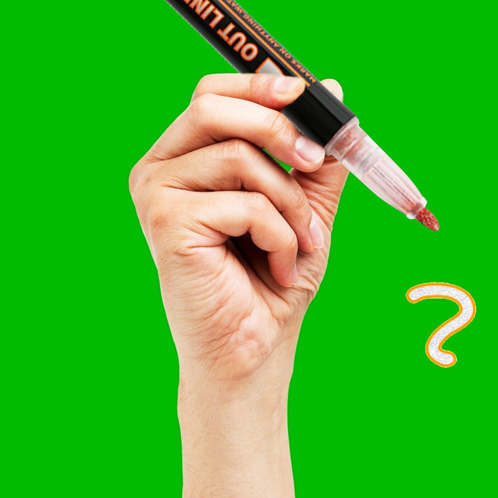 24 Colors Double Line Pen Markers Self Outline Pen... – Vicedeal