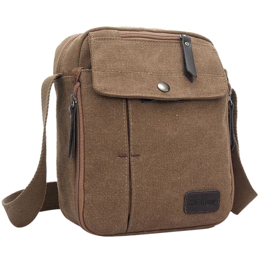 Coofit Casual Male Messenger Bags Multi Pocket Lar... – Grandado