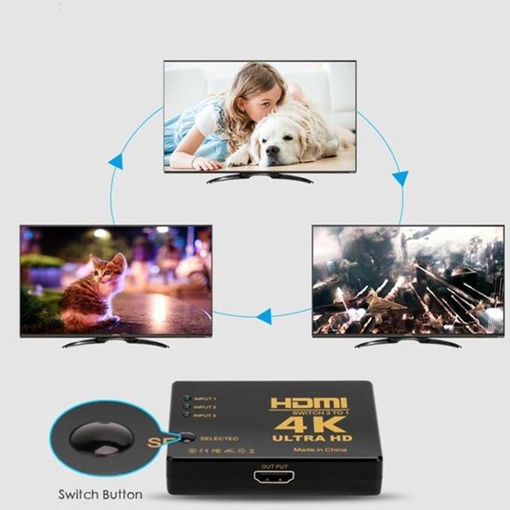 1080P 4K * 2K Video Switch Switcher Splitter Hub V... – Vicedeal