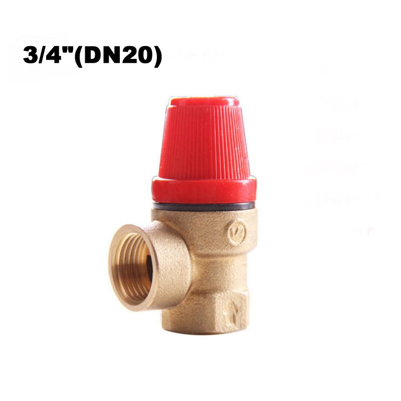 High Qualit DN20 3bar 6bar Brass Angle Type Safety... – Grandado