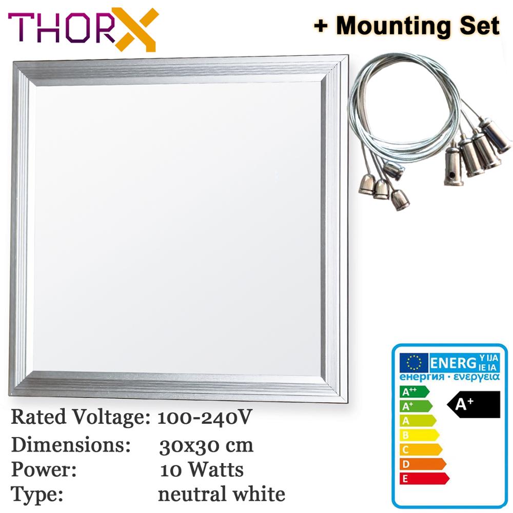 Thorx 300X300 Mm Ultraslim Led Led Panel Light-10 ... – Vicedeal