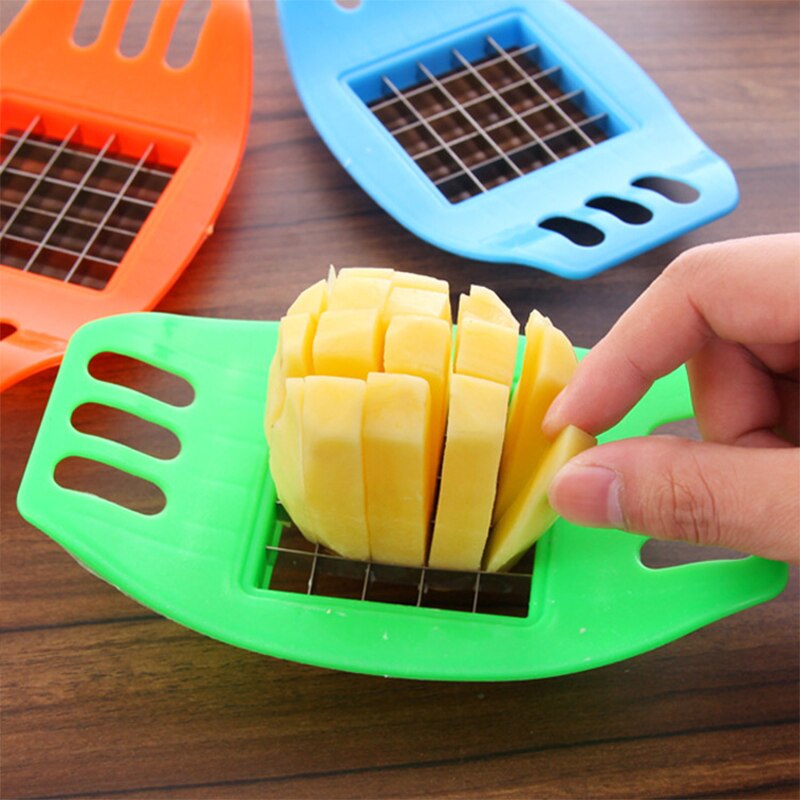utility gadget Potato Chip Cut Cutter Vegetable Fr... – Grandado