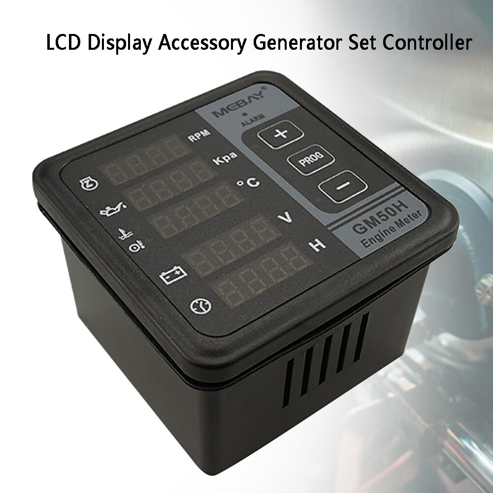 GM50H Oil Pressure Gauge Generator Set Controller ... – Grandado