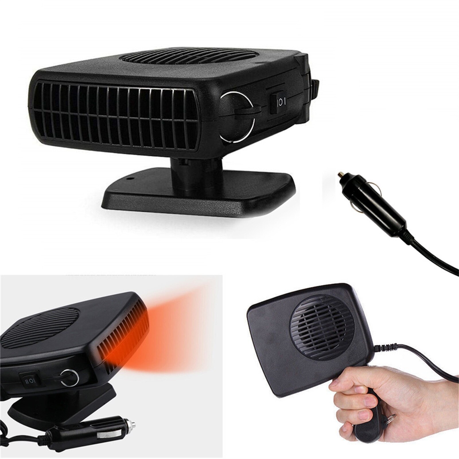 12v 2in1 Car Truck Auto Heater Cool Fan Windscreen... – Vicedeal