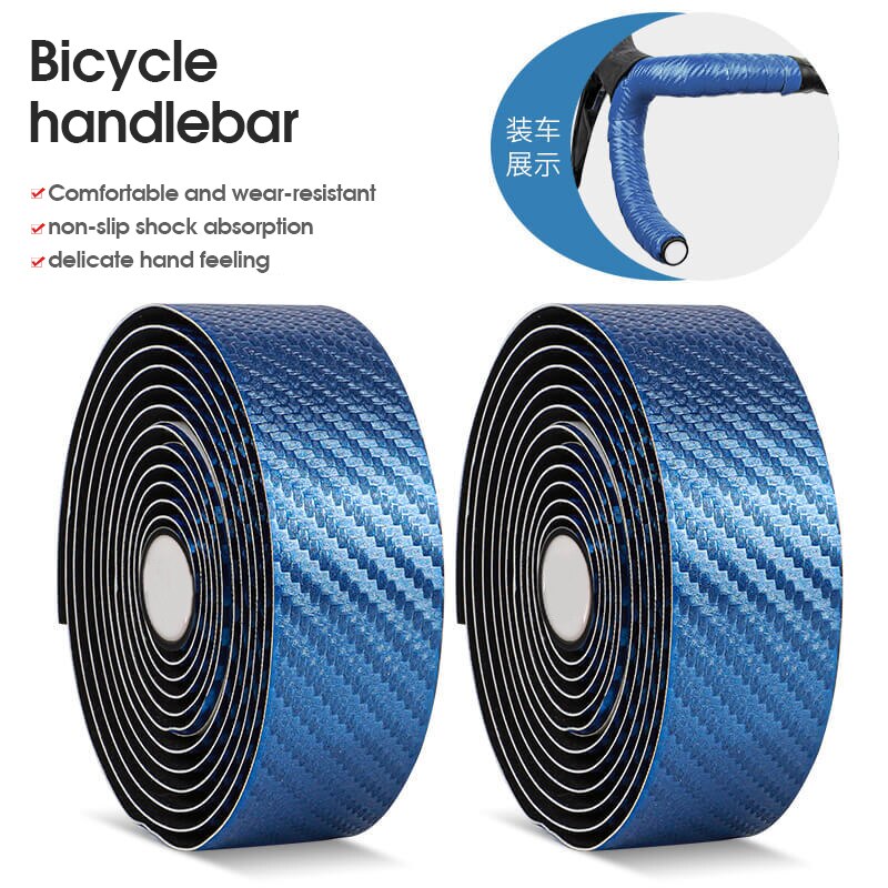 Antislip Racefiets Stuurlint Met Kurk Plug Reflect... – Grandado