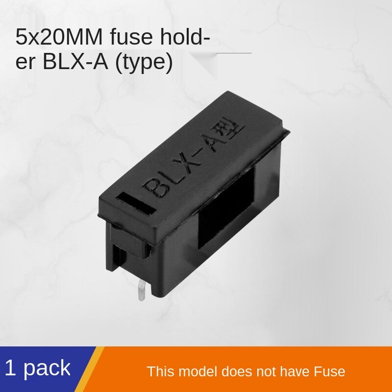 5 * 20MM 5x20mm glass tube fuse holder fuse hole 1... – Grandado