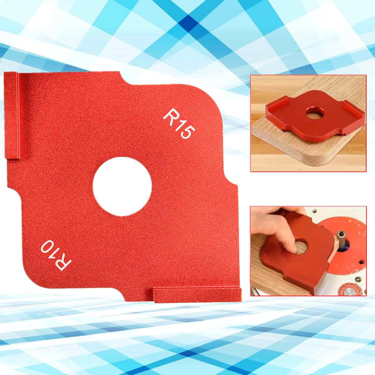 Router Template Gids Radius Hout Quick Jig Hoek Te... – Grandado