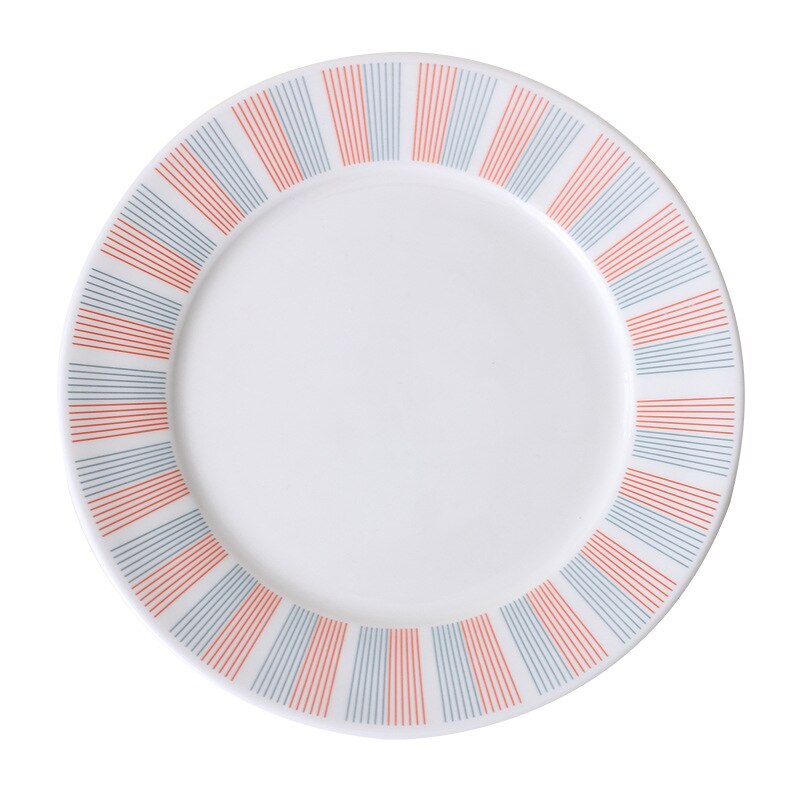 Doodle Hand Bemalt Keramik Platten Brot Pasta Dess... – Grandado