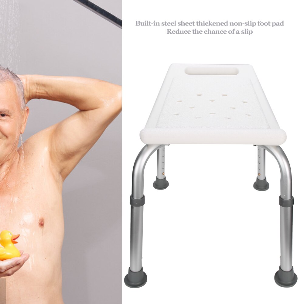 Non Slip Bath Chair Bench Height Adjustable Bathin... – Grandado