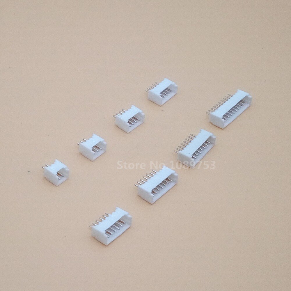 100Pcs DIP 1.25mm Pitch Connector Plug-in 2P/3P/4P... – Vicedeal