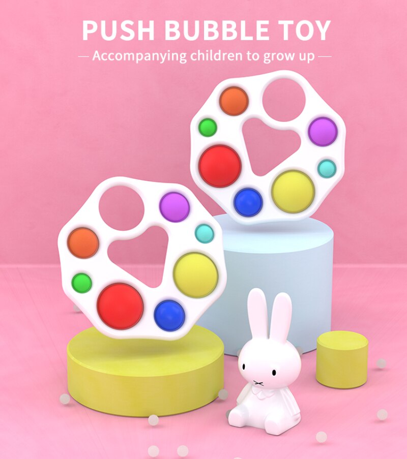 Simple Fidget Toy Sensory Pad Reliver Stress Autis... – Grandado