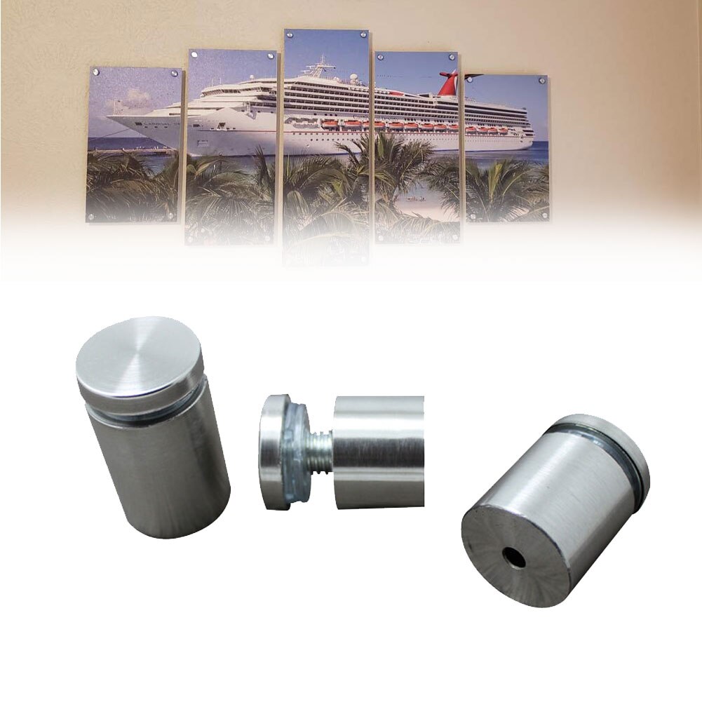 6 Pcs/set With Screws Scratch Proof Glass Advertis... – Grandado